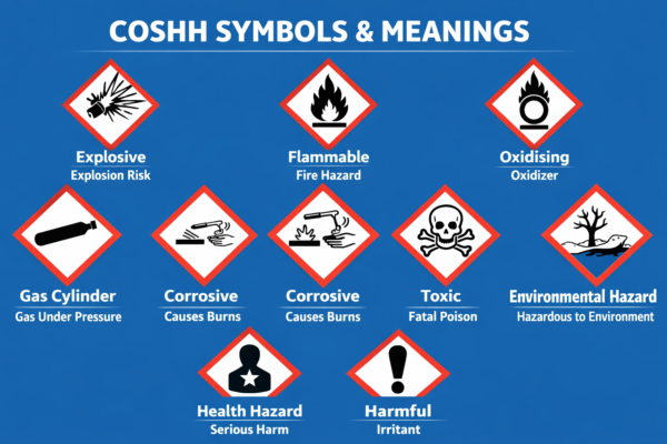 COSHH Symbols and Meanings